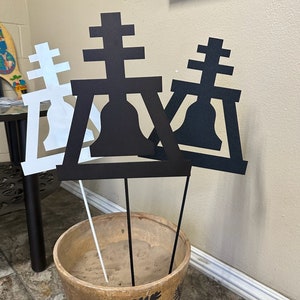 Riverside Raincross Yard Stake - Riverside Bell - Etsy