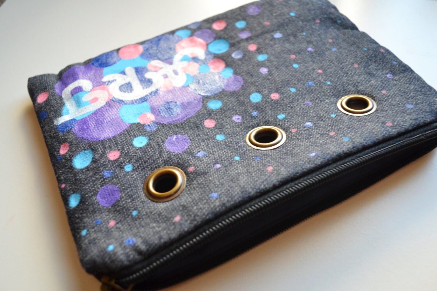 Pencil Case, Pen Case, Makeup Case, Pencil Bag, Makeup Bag, Painted ...