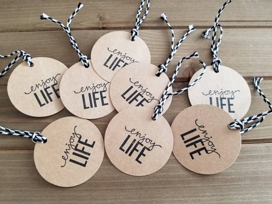 Stamped Gift Tags Gift Tags Handmade Tags Handmade Gift - Etsy