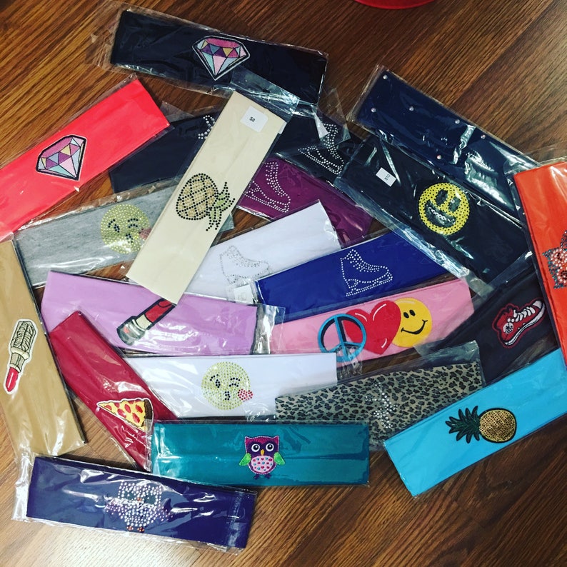 Headbands With Custom Design - Etsy