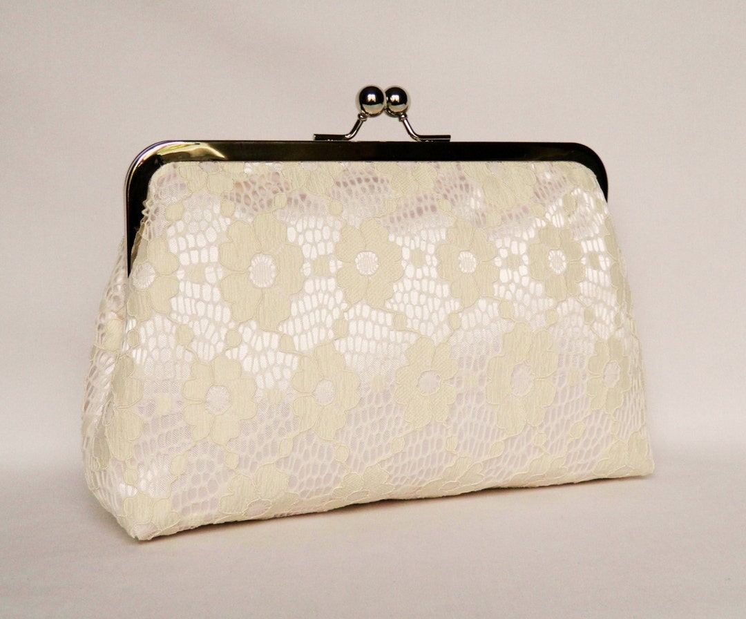 Blush Clutch,bridal Lace Clutch, Wedding Clutch, Lace Clutch, Blush ...