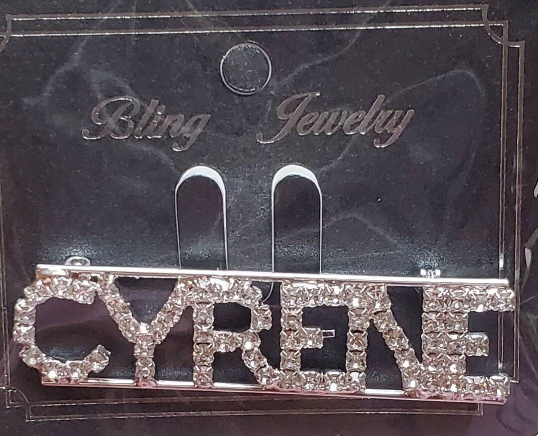 CYRENE Rhinestoned Brooch (order of the Cyrene/order of Cyrene ...