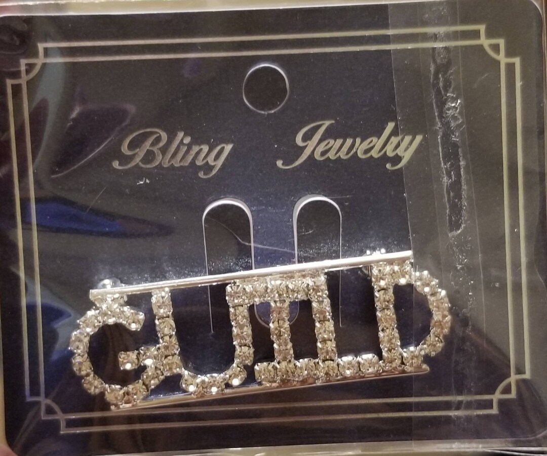 GUILD Rhinestoned Brooch order of the Cyrene/order of Cyrene Crusaders ...