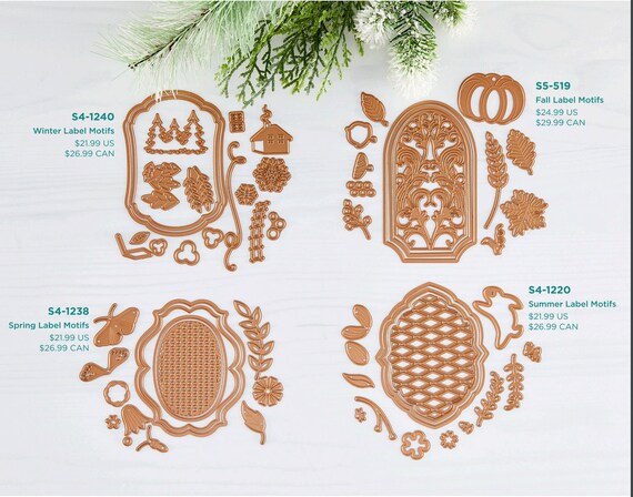Spellbinders Seasonal Motifs Bundle Kit Add On - Etsy