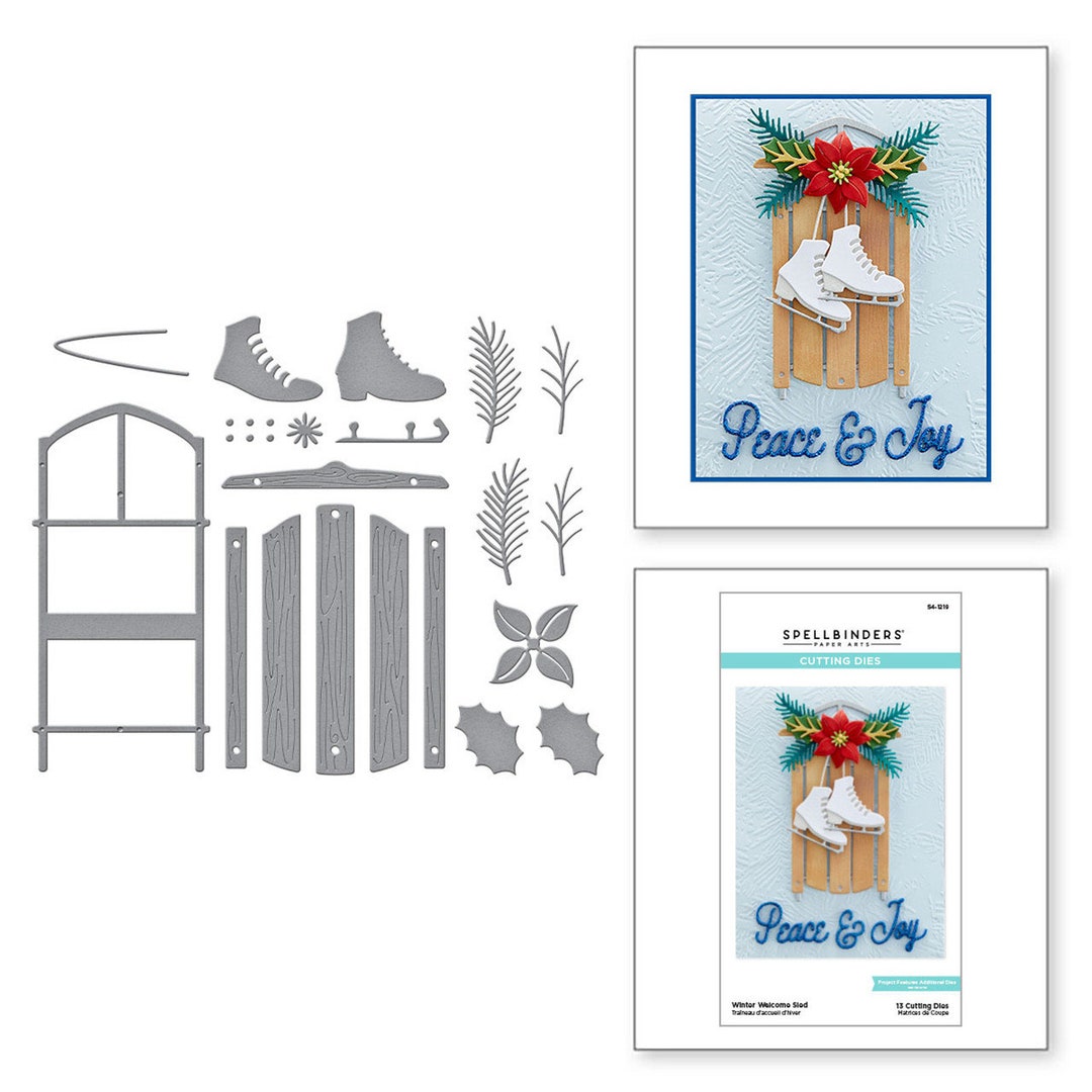 Spellbinders - the Celebrate the Season Collection - Winter Welcome ...