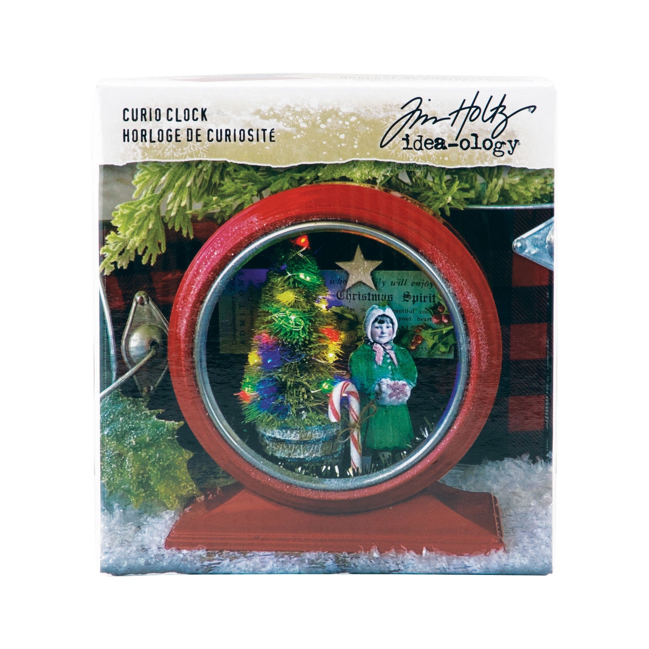 Tim Holtz Idea-ology Curio Clock - Christmas 2022 - Etsy