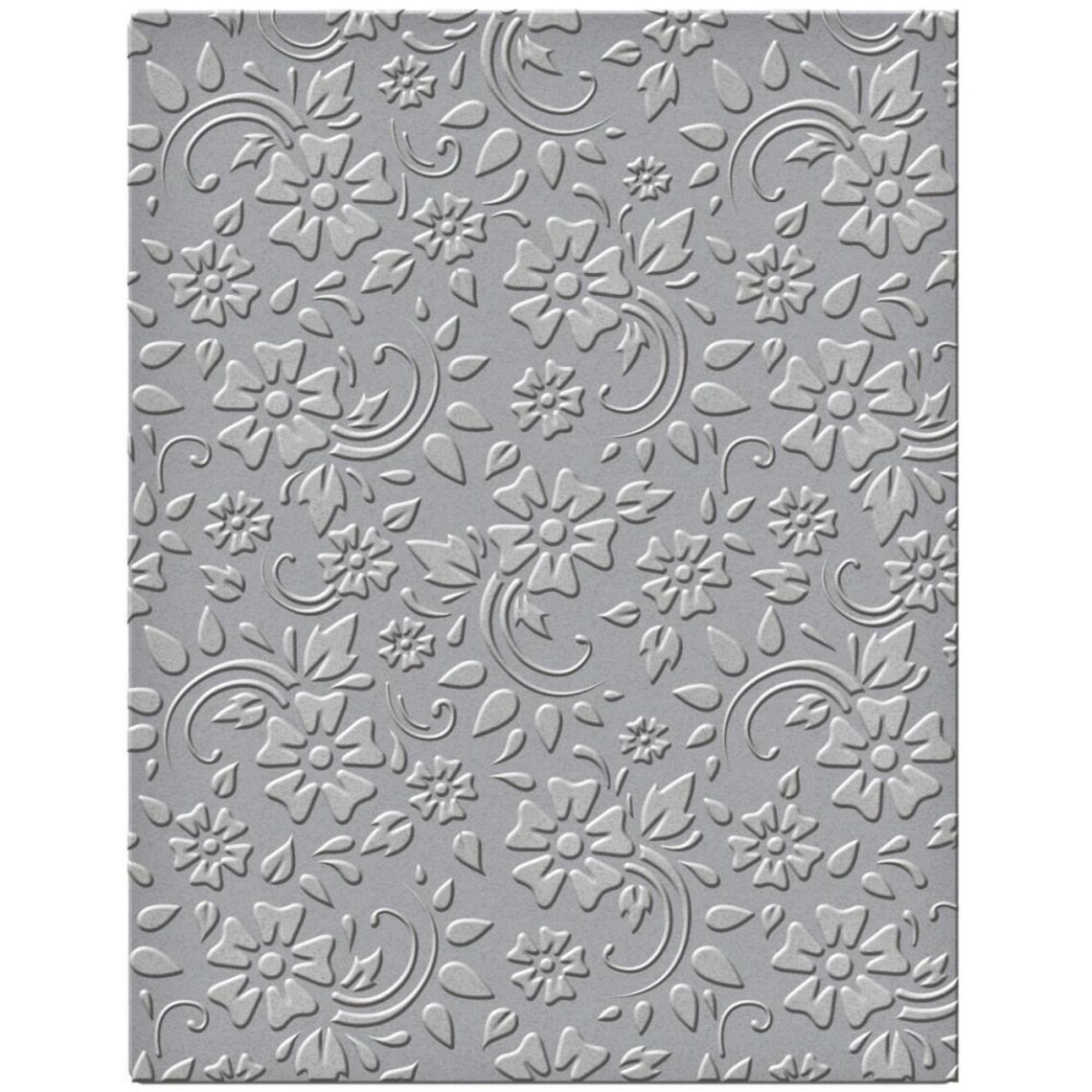 Spellbinders Embossing Folder Small - Flowers and Leaves - Etsy