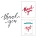 Spellbinders- Scripted Thank You Etched Dies - Etsy