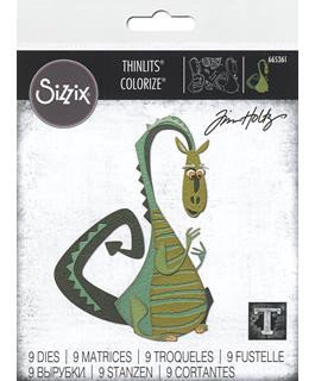 Sizzix Thinlits Dies by Tim Holtz - Rupert Colorize - Etsy