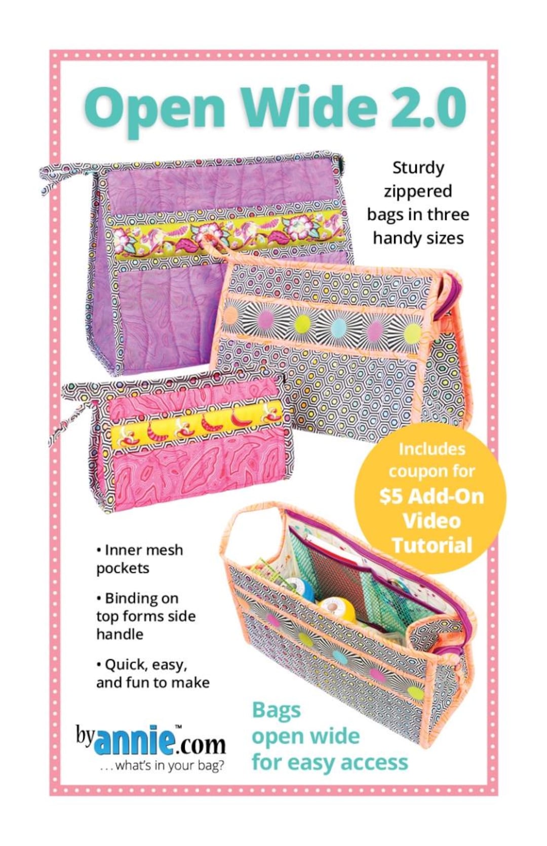 By Annie Patterns Open Wide 2.0 - Etsy