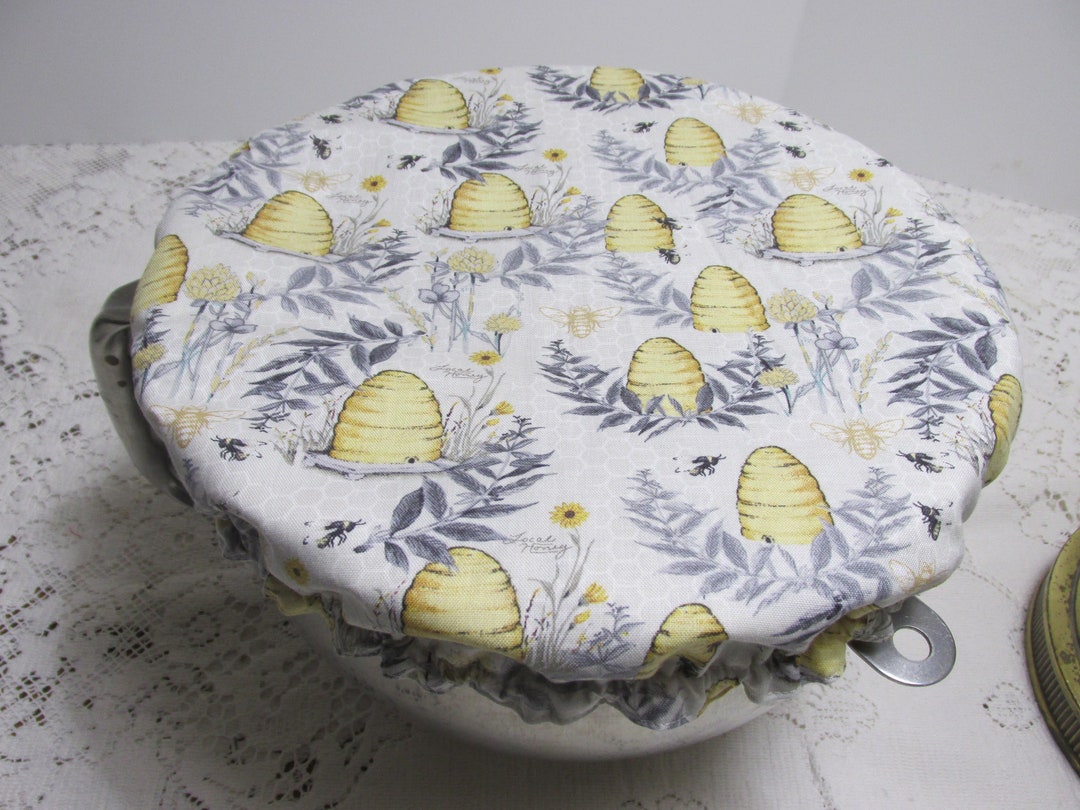 Kitchen Mixer Bowl Cover - Beehives - Honey Bees Apiary - Local Honey ...