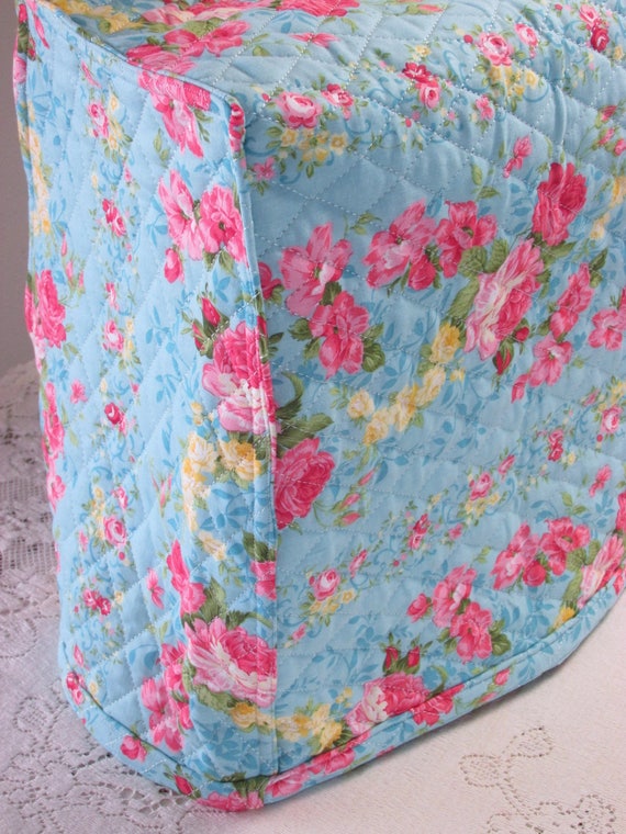 Reversible Kitchen Mixer Appliance Cover Quilted Blue With - Etsy