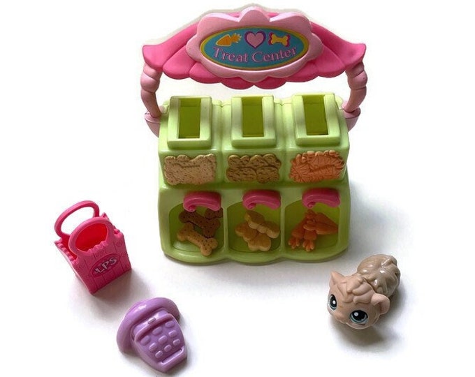 Littlest Pet Shop Treat Center 2005,LPS # 157 Tan Long Hair Guinea Pig ...