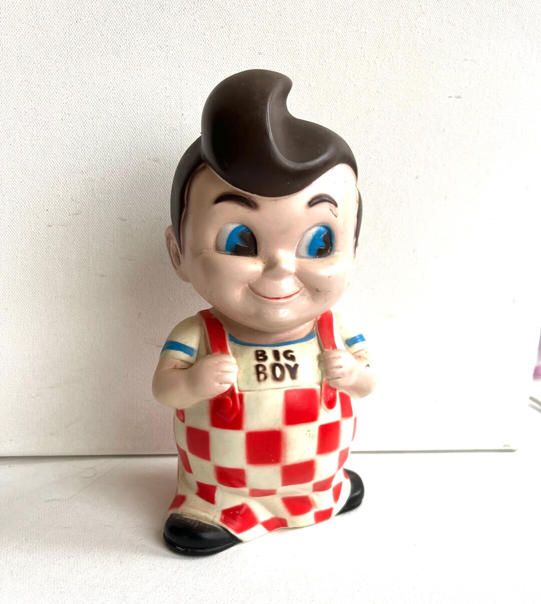 Bob's Big Boy Bank, Vintage 1970s, Restaurant, Red & White Retro ...