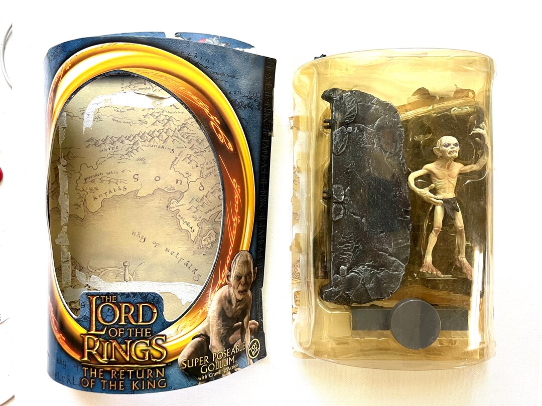 Vintage Gollum Action Figure the Lord of the Rings LOTR the Return of ...