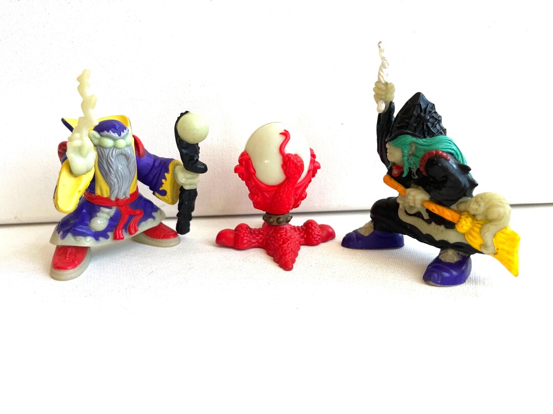 Complete Set Wizard, Witch Figures & Crystal Ball, Great Adventures ...