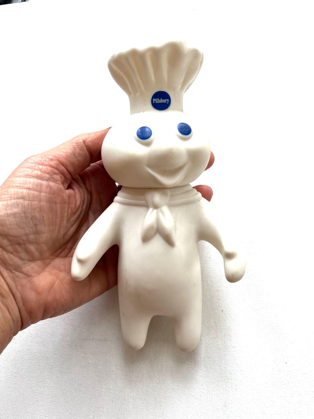 Pillsbury Doughboy, Vintage 1970s, Poppin' Fresh White Rubber Doll ...