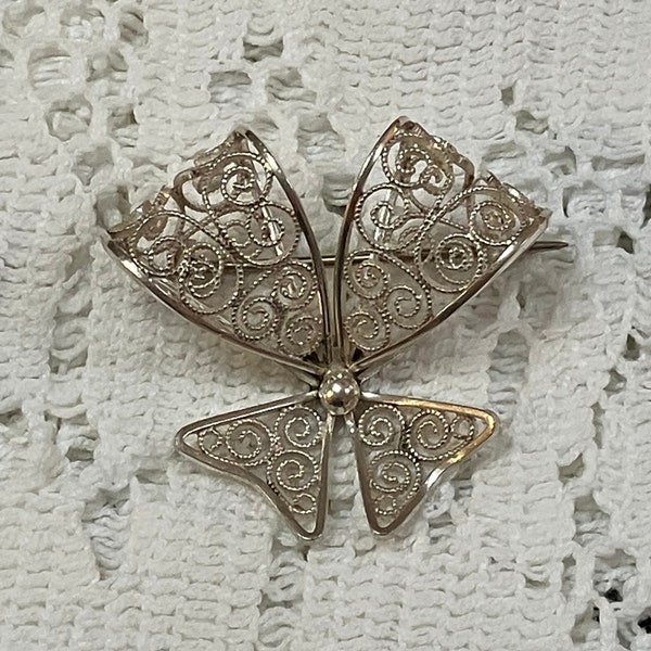 Filigree Brooch - Etsy