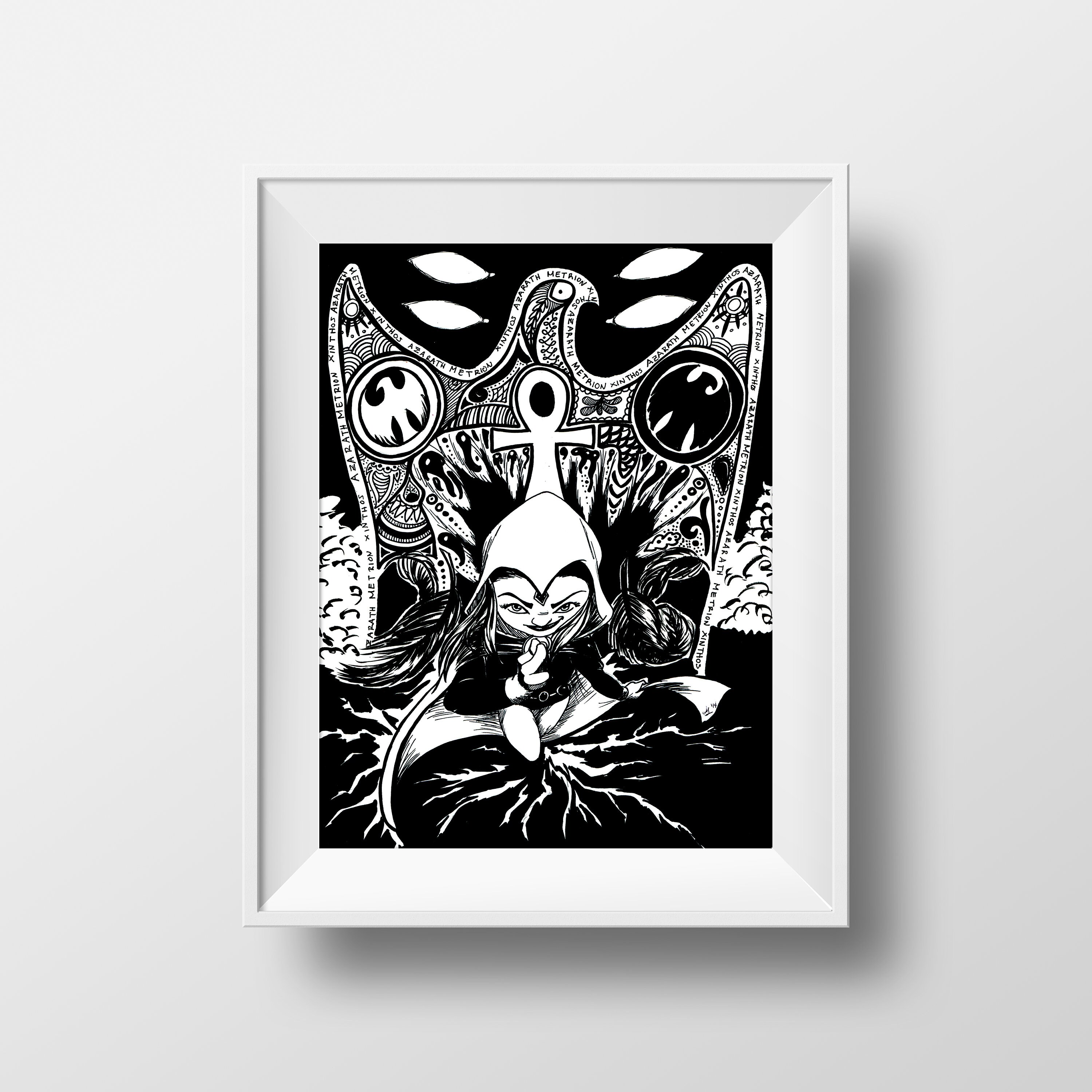 Raven - Inktober 2014, Original Artwork inspired by DC Comics & Teen ...