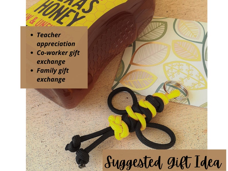 Bumble Bee Keychain, Classroom Bee Theme Teacher Appreciation Gift, Bee ...