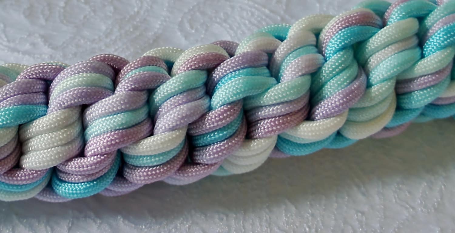 50 Feet Frozen Hand Dyed Paracord Pastel Paracord Ombre - Etsy