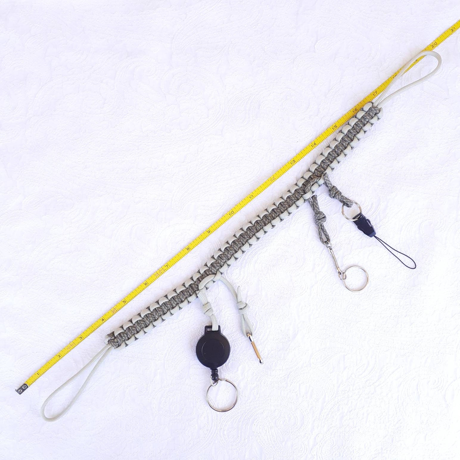 Fishing Lanyard for Waders With Place for 4 Attachments Fly | Etsy