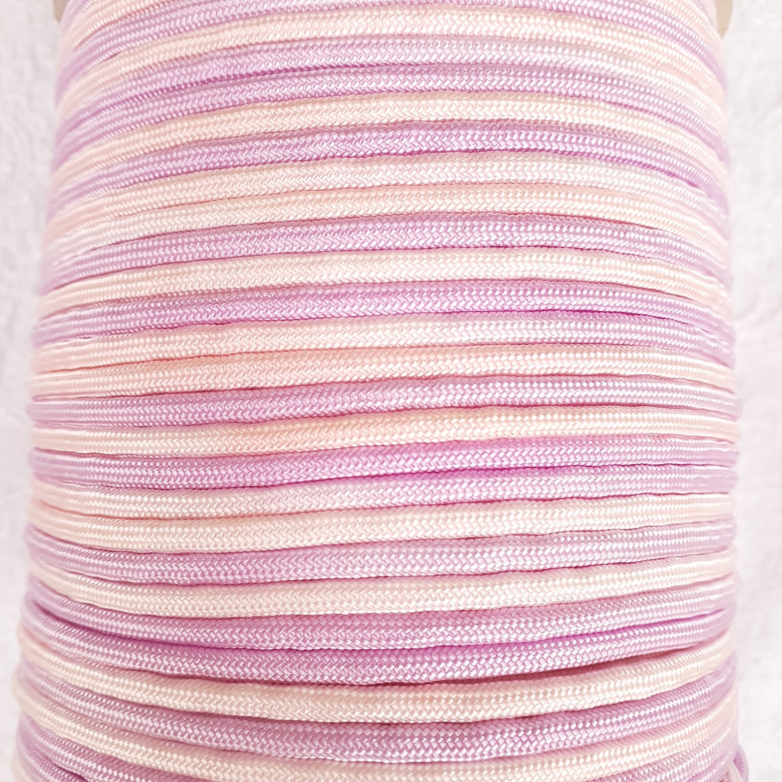 Discontinued: 100 Foot Tricky Taffy Hand Dyed Paracord (purple and ...