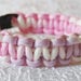 50 Feet - Hydrangea Hand Dyed Paracord, Paracord Hank, Pastel Paracord ...