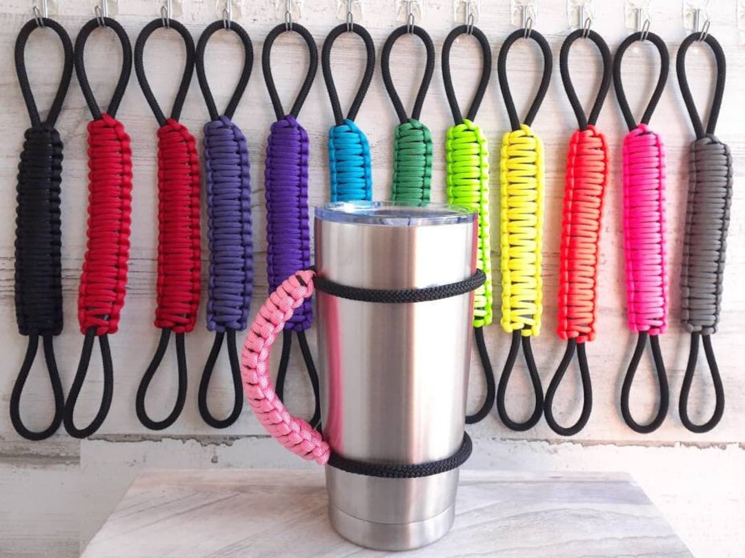 Coffee Tumbler 20oz Tapered Mug Handle, Stretchable Water Bottle Handle ...