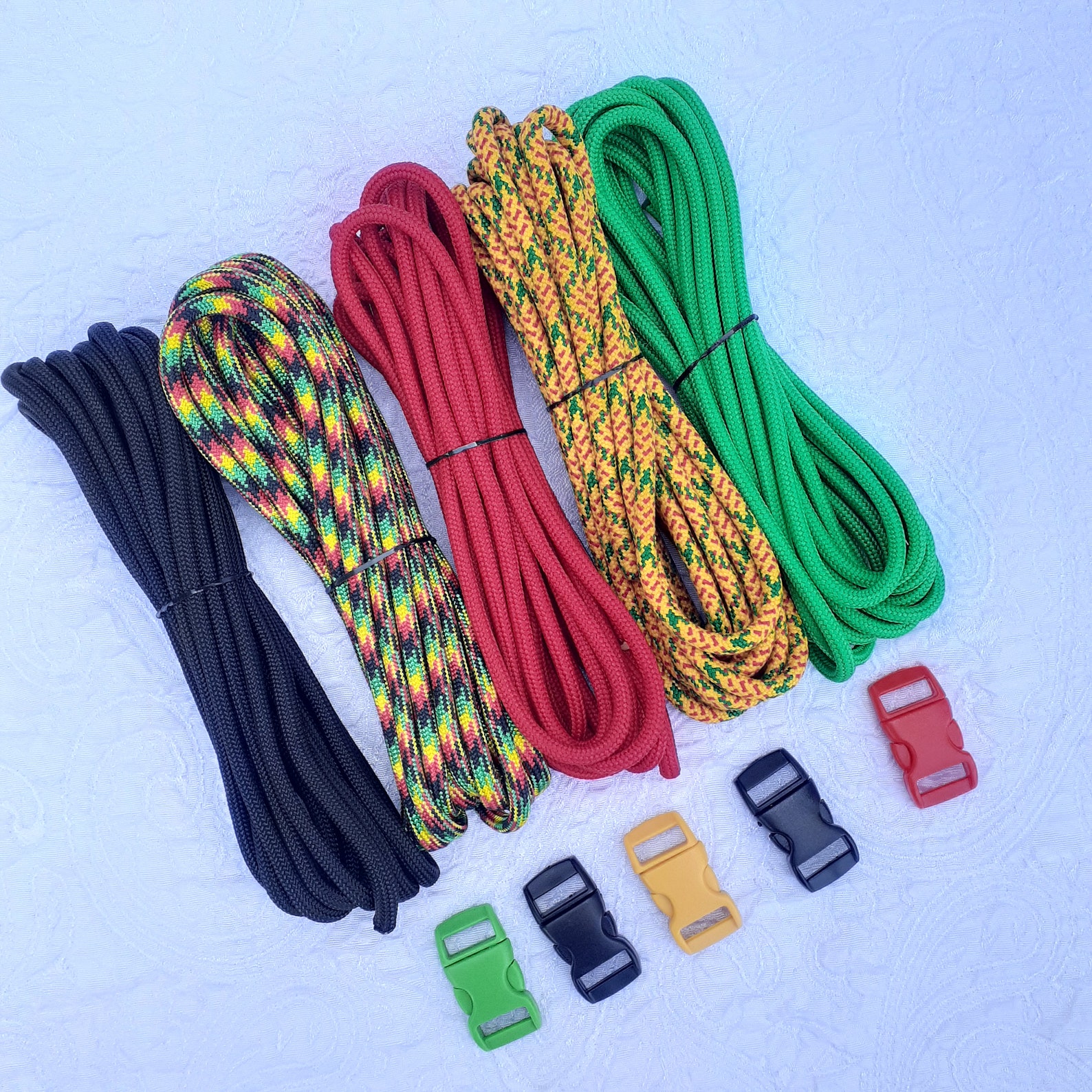 Choose: Wild Fiesta or Reggae Fun Kit 50 Feet of Cord Plus 5 | Etsy