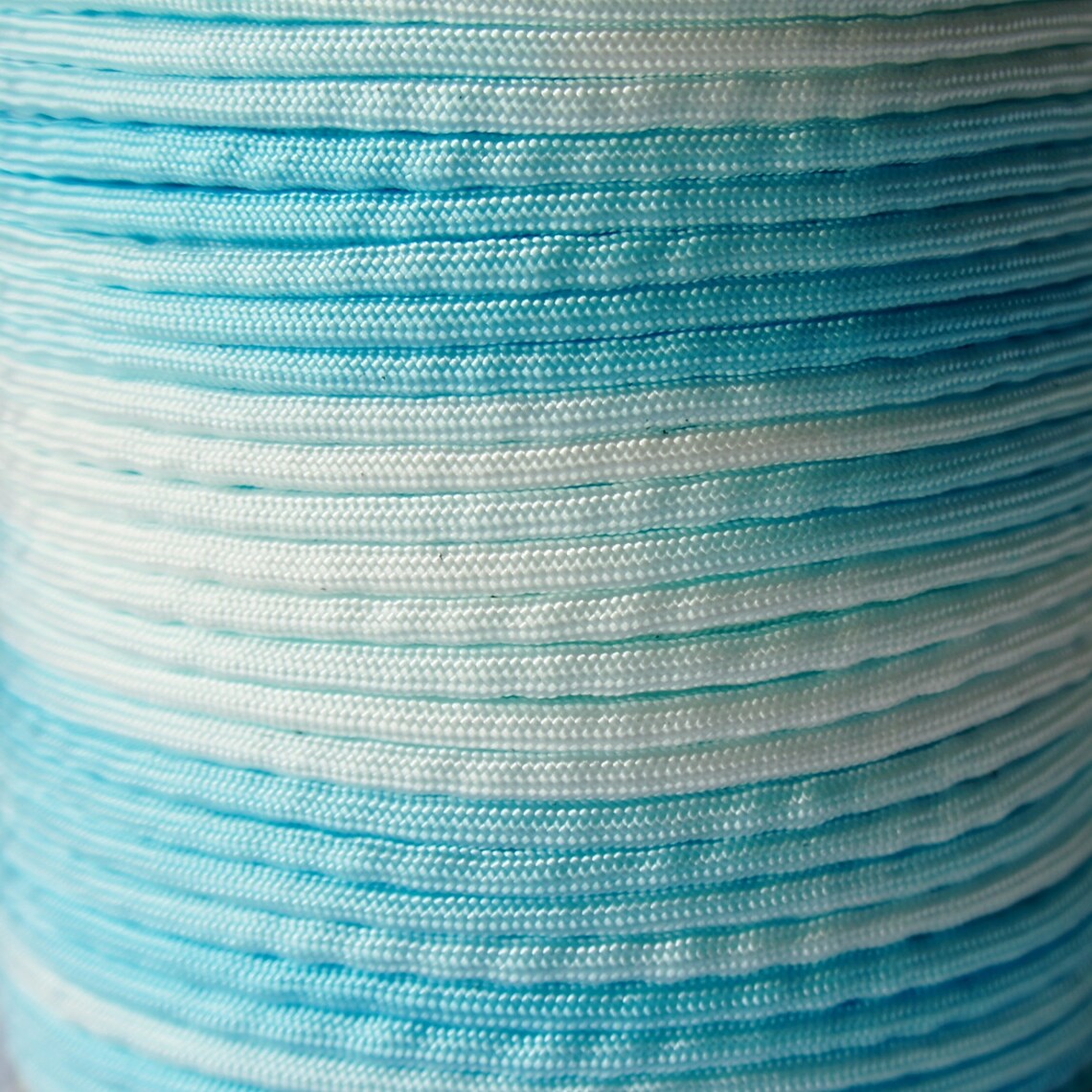 50 Feet - Blue Clouds Hand Dyed Pastel Paracord, (made to Order) - Etsy