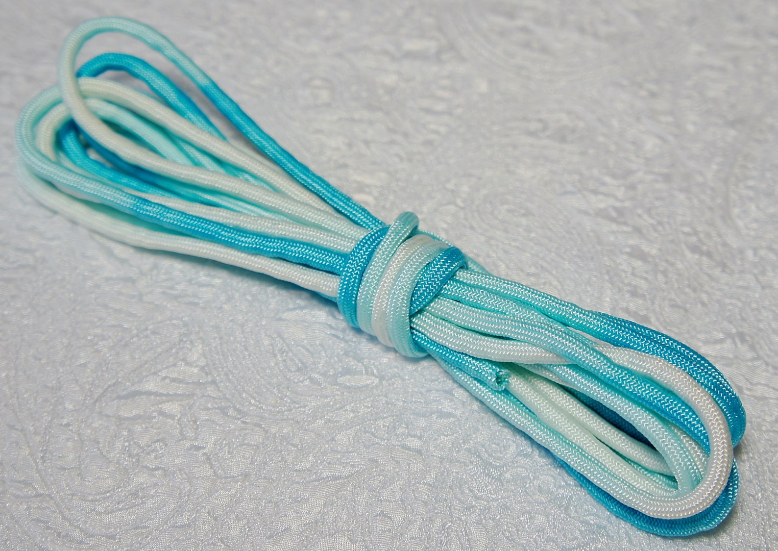 50 Feet - Blue Clouds Hand Dyed Pastel Paracord, (made to Order) - Etsy