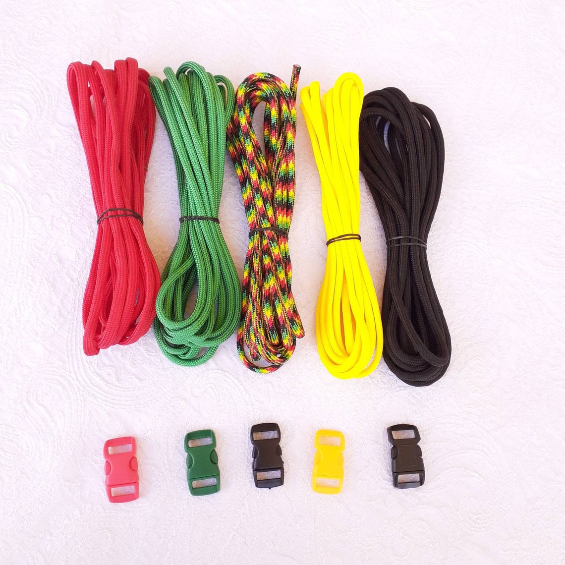 Choose: Wild Fiesta or Reggae Fun Kit 50 Feet of Cord Plus 5 | Etsy
