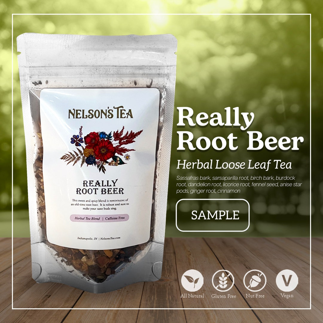 Really Root Beer - Herbal Loose Leaf Tea - Etsy