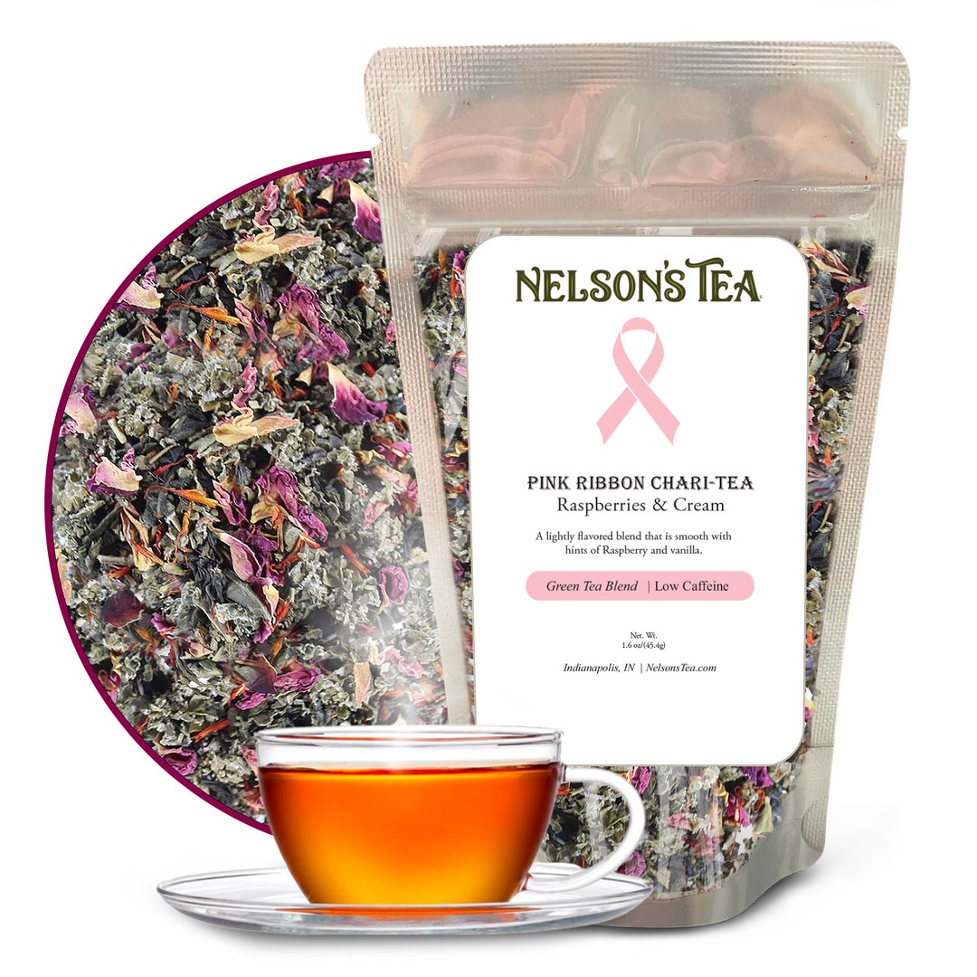 Raspberries & Cream Loose Leaf Tea - Etsy