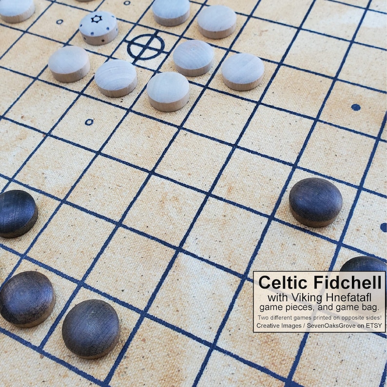 Celtic Fidchell With Viking Hnefatafl - Etsy