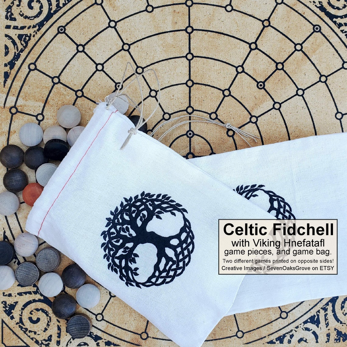 Celtic Fidchell With Viking Hnefatafl - Etsy