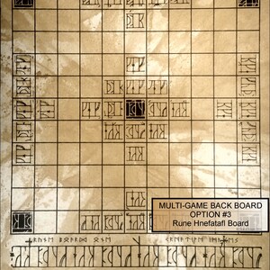 VIKING TAFL GAMES Five Tafl (hnefatafl) Games on One Board and Choose ...