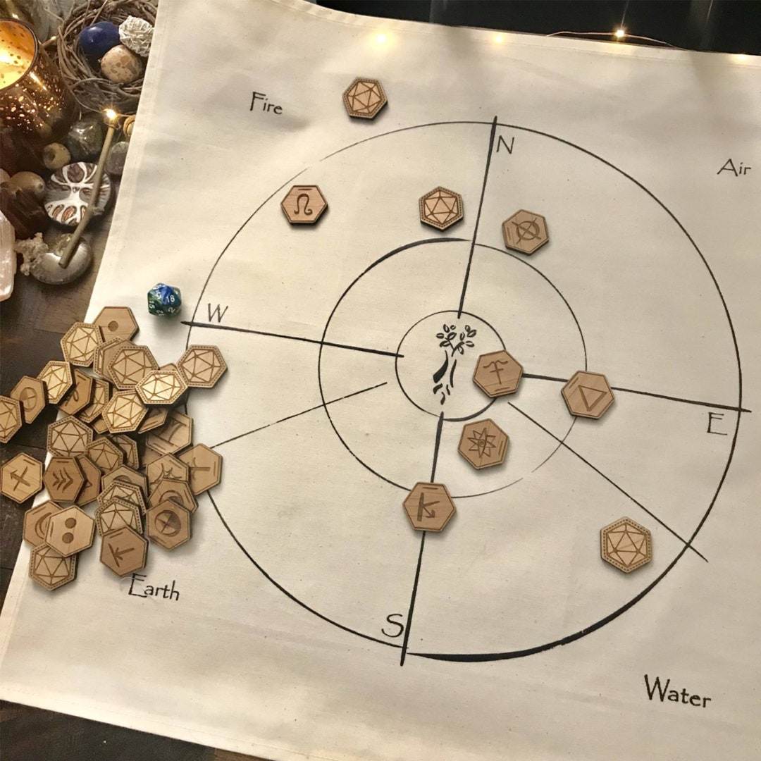 Truth in Story Rune Cloth - Etsy