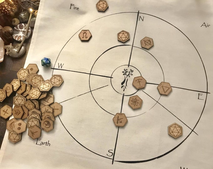 Truth in Story Rune Cloth - Etsy