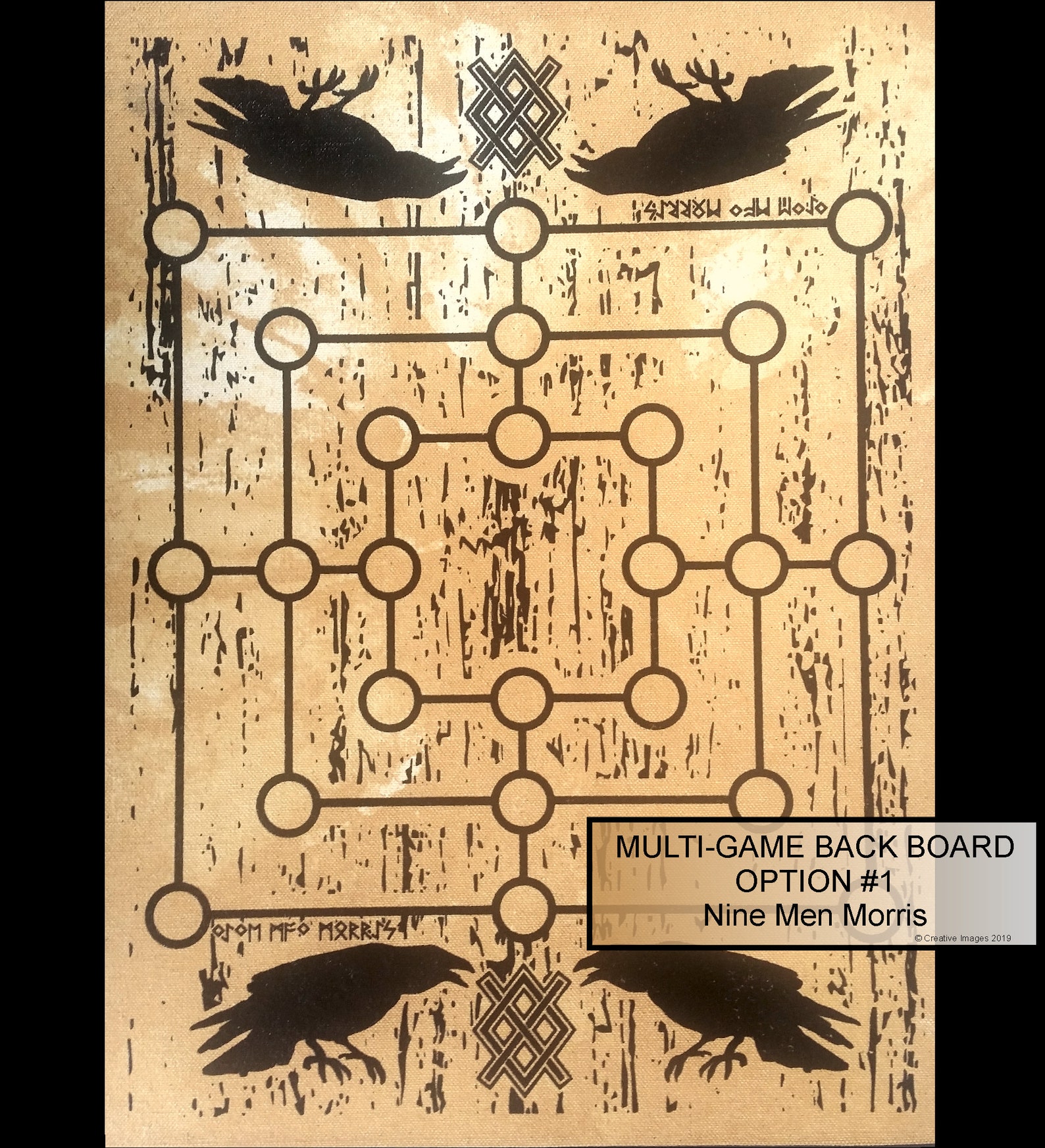 VIKING TAFL GAMES Five Tafl hnefatafl Games on One Board and | Etsy