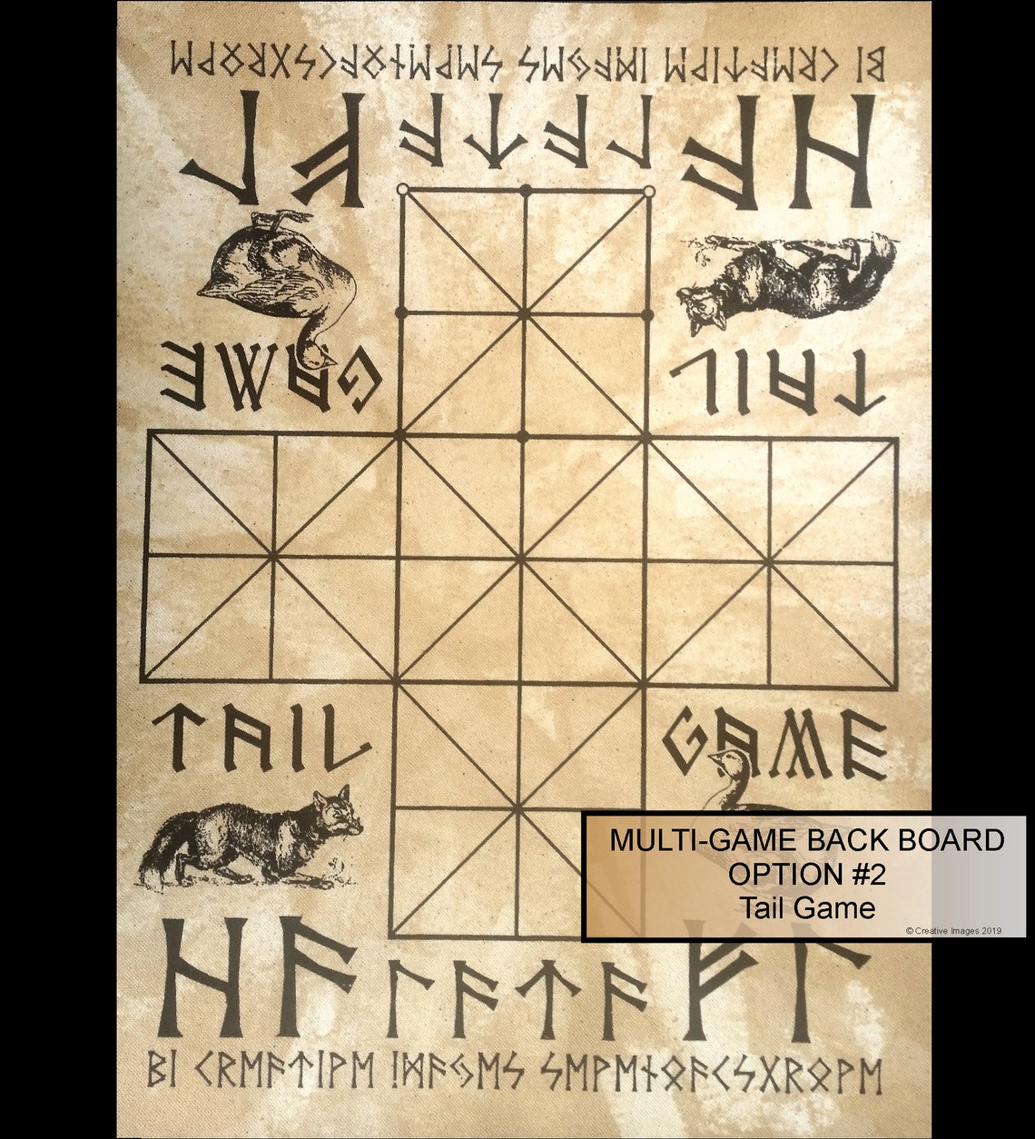 VIKING TAFL GAMES Five tafl Hnefatafl games on one board and | Etsy