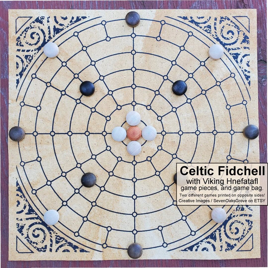 Celtic Fidchell With Viking Hnefatafl - Etsy