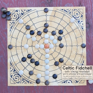Celtic Fidchell With Viking Hnefatafl - Etsy
