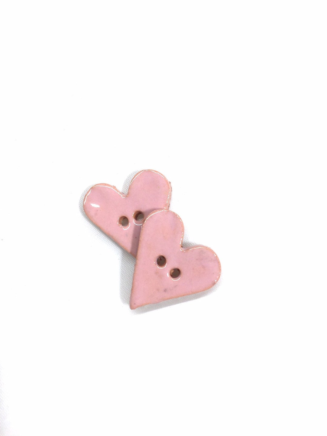 15/16 Pink Heart Buttons Mini 'tine's Day - Etsy