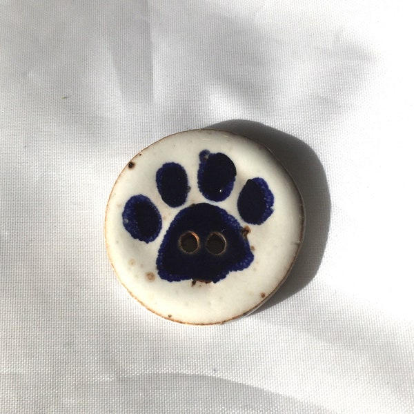 Paw Print Buttons - Etsy