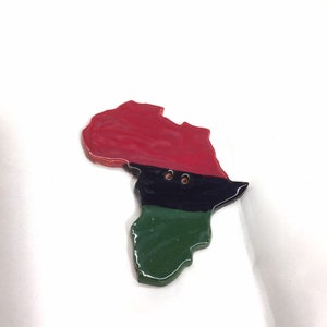 Africa Button, Afro Inspired Buttons - Sold Individually - Etsy