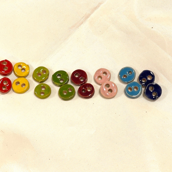 Ceramic Buttons - Etsy