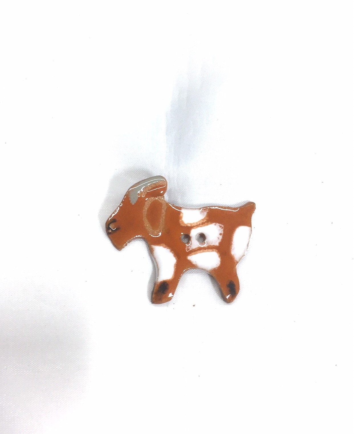 Goat Buttons, Black Dapple Goat Button, Ceramic Buttons - Sold ...