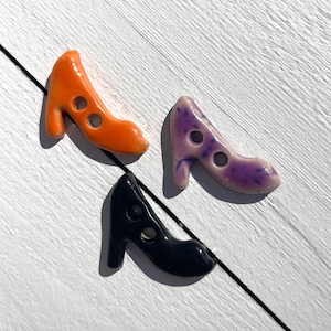 Ceramic Shoe Button, Ceramic Button - Sold Individually - Etsy
